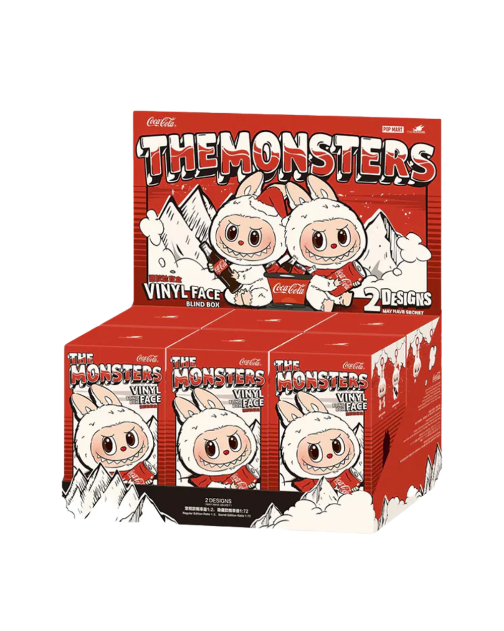 Labubu Coca Cola Series Vinyl Face - Mylabubutoys